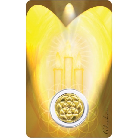 Carte médaille - Archange Tsaphkiel - Espace Aether