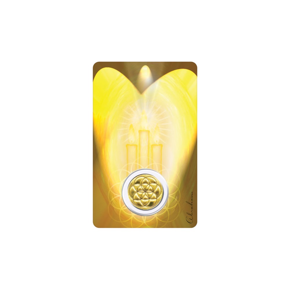 Carte médaille - Archange Tsaphkiel - Espace Aether