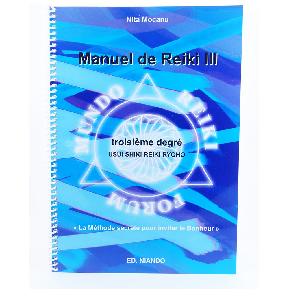 Livre - Manuel de Reiki 3ème degré - Espace Aether