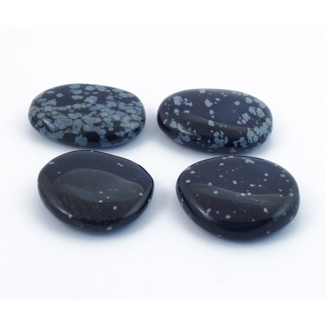 Pierres Roulées - Obsidienne mouchetée - Espace Aether